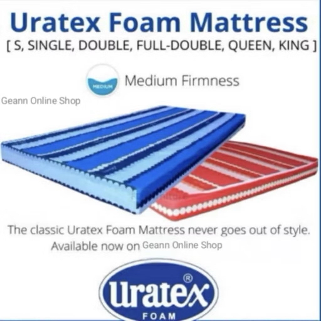 Original Uratex Foam 5years Warranty straight foam with Cover All size ...
