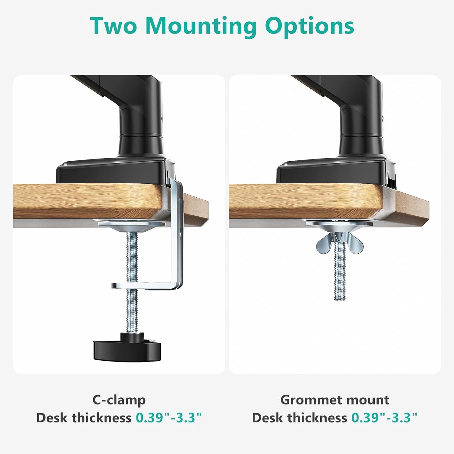 YAMY Monitor stand monitor mount for desk monitor arm for 17-34" 2-10kg ...