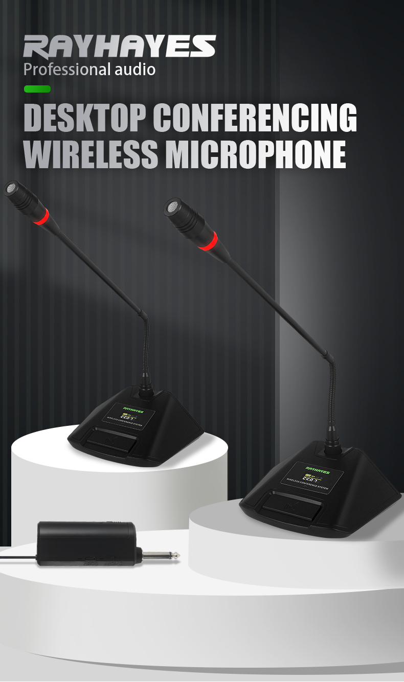Rayhayes RTM-014 Professional Wireless Gooseneck Microphone Suitable ...