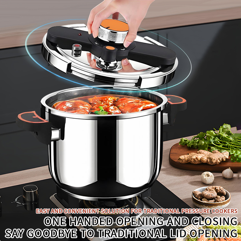 304 stainless steel 5L6L8L household pressure cooker safe durable for ...