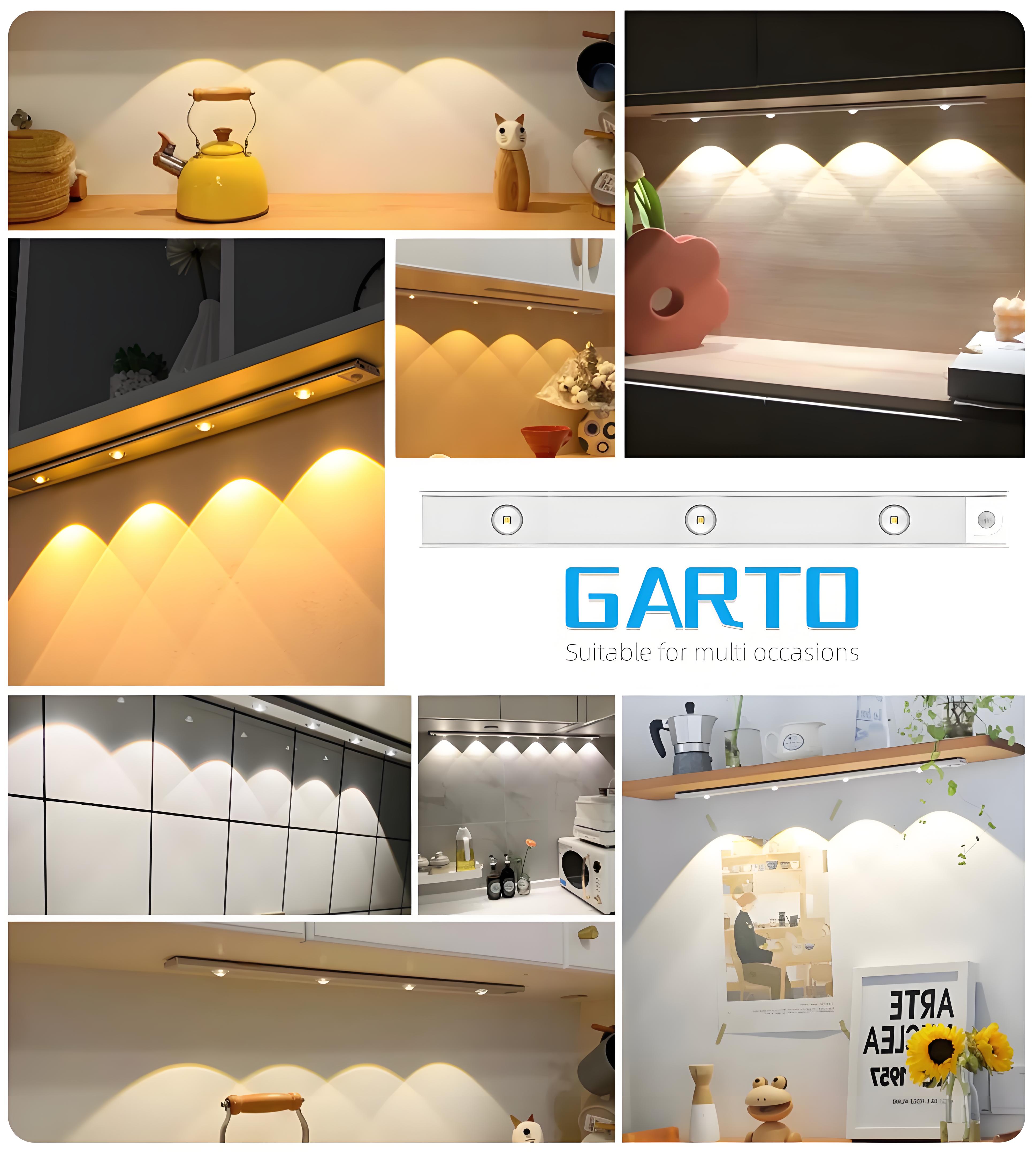 Luxy 3 colors Motion Sensor Led Light 10-60CM Magnetic Kitchen Light ...