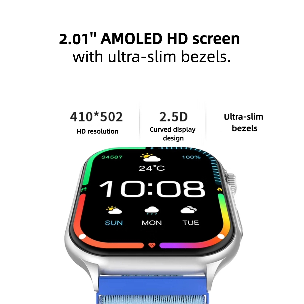 2025 NEW H9 MAX Smart Watch Bluetooth Calling and Health Tracking Men ...