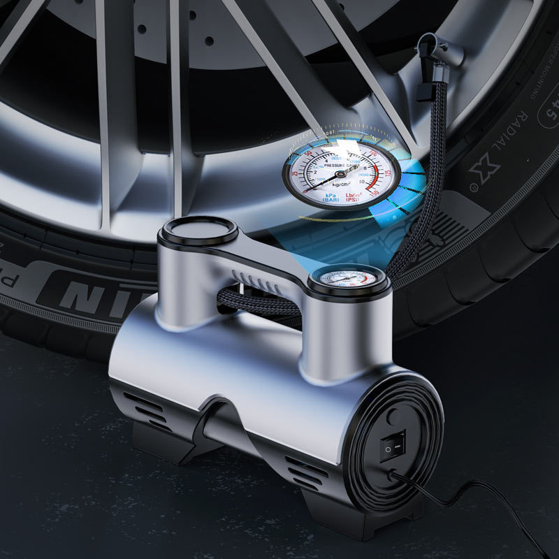 ST211A DC12V-24V Air compressor Car Tire Inflator Portable 150 PSI ...