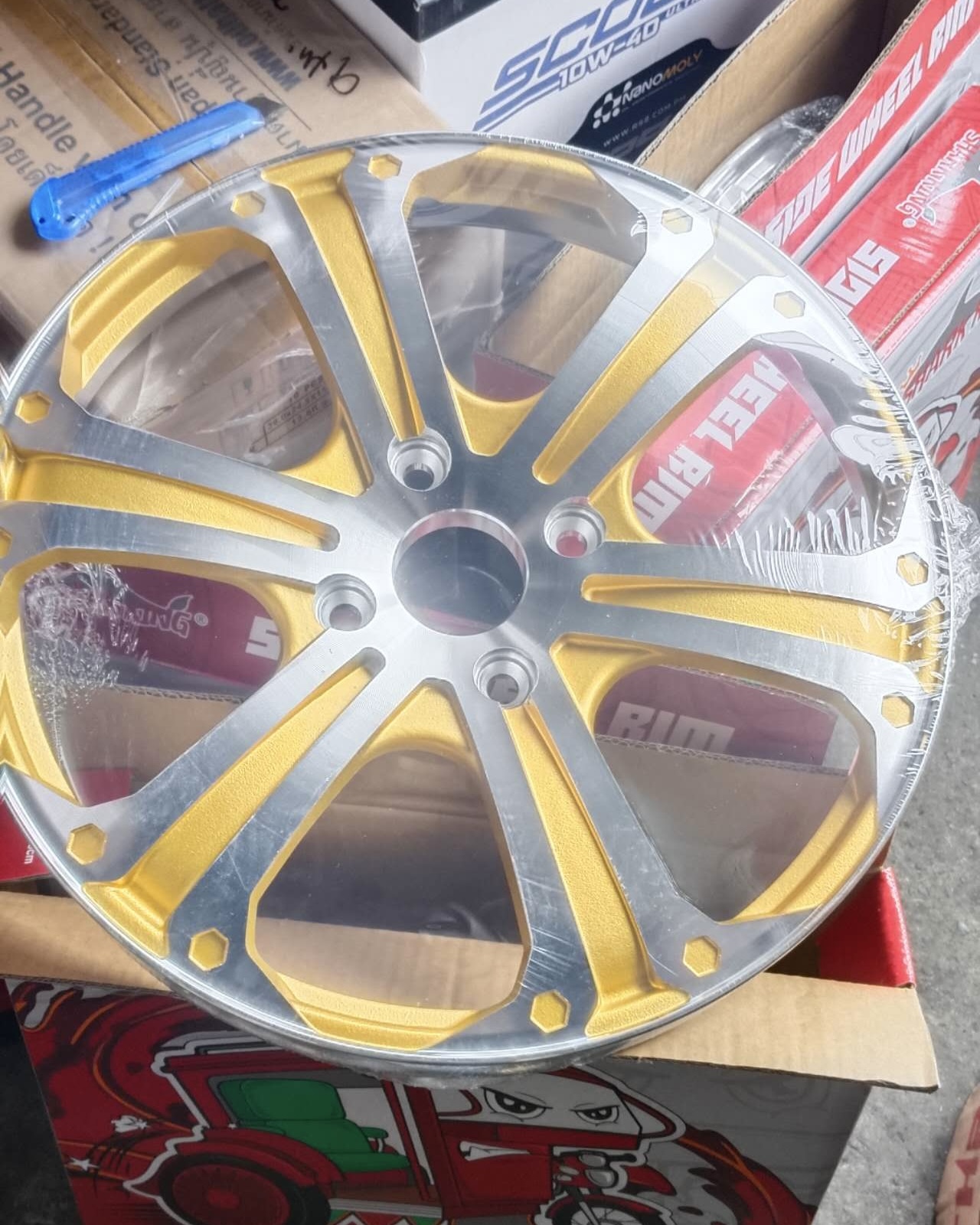 SHARK KING MAGS FOR MOTORCYCLE TRICYCLE SIDE WHEEL MAGS 1.85*17 ...