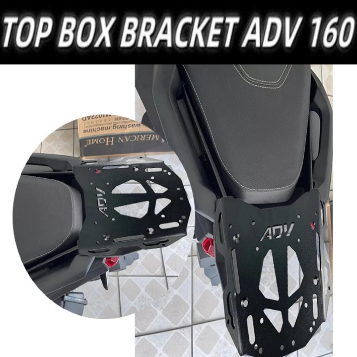 Honda Adv 160 Top Box Bracket Metal Warrior Steel Flat Bracket Made in ...