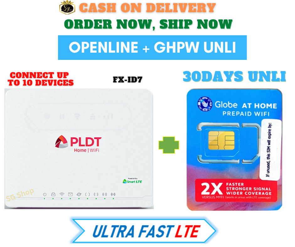 PLDT/SMART BRO HOME PREPAID WIFI 15/30DAYS UNLIDATA Sim card | Shopee Philippines