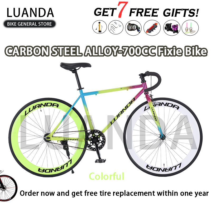 LUANDA Fixie Bike 700cRoad Bikes Fixed Bike Garuda Fixie Bend Coaster ...