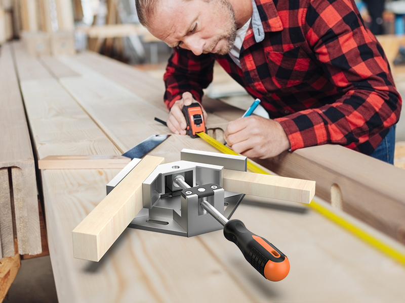90° Corner Clamp Right Angles Wood Metal Welding Hand Tool Single ...