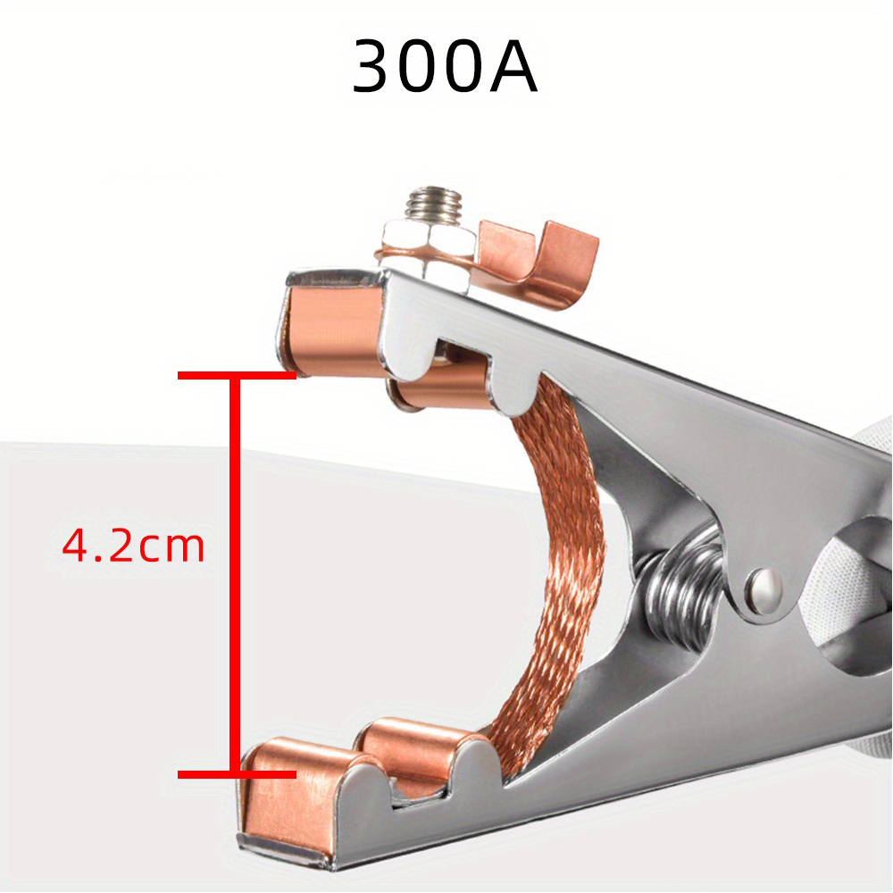 Ground Welding Earth Clamp Cable Copper Grip Clip 300A/500A | Shopee ...