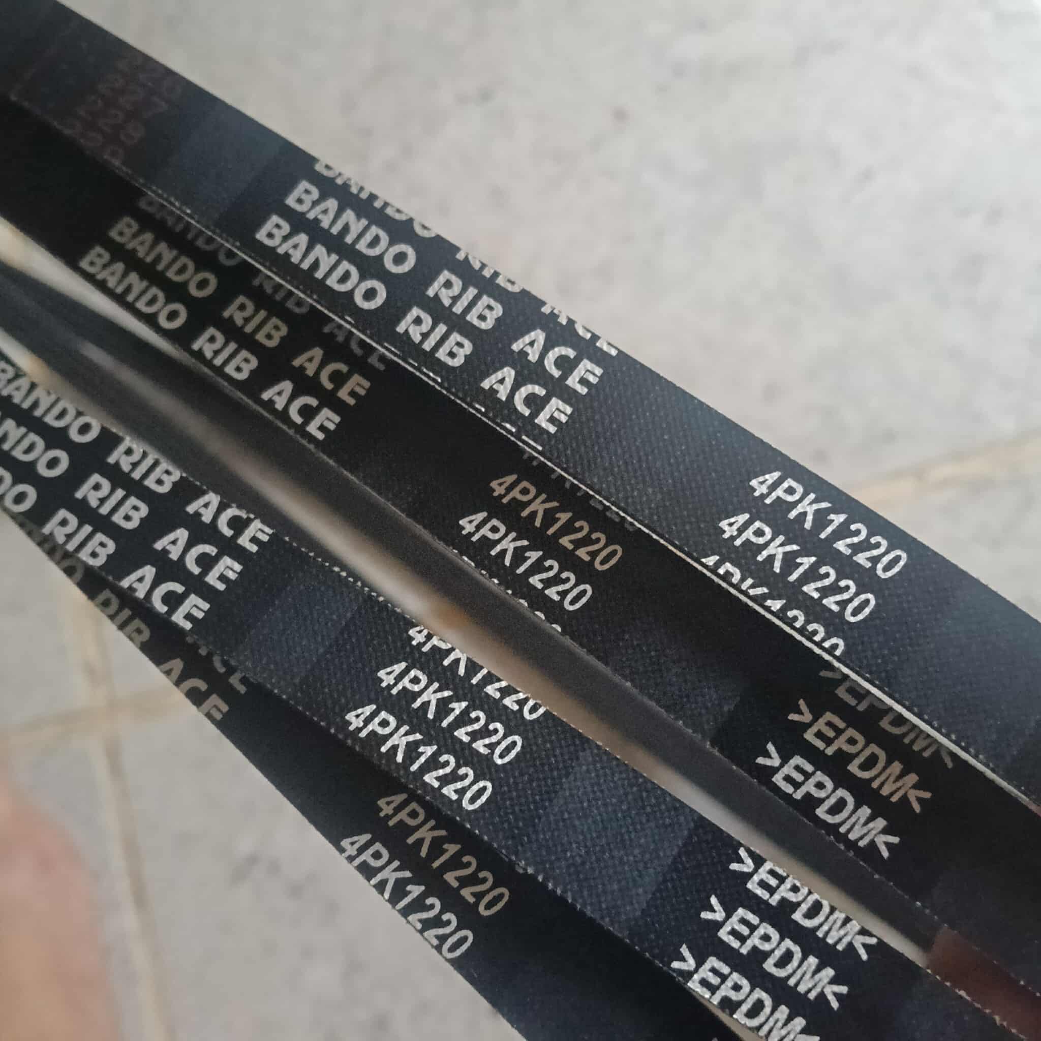 Bando Rib Ace 4PK1220 | Bando Alternator Belt for Toyota Vios (2007 ...