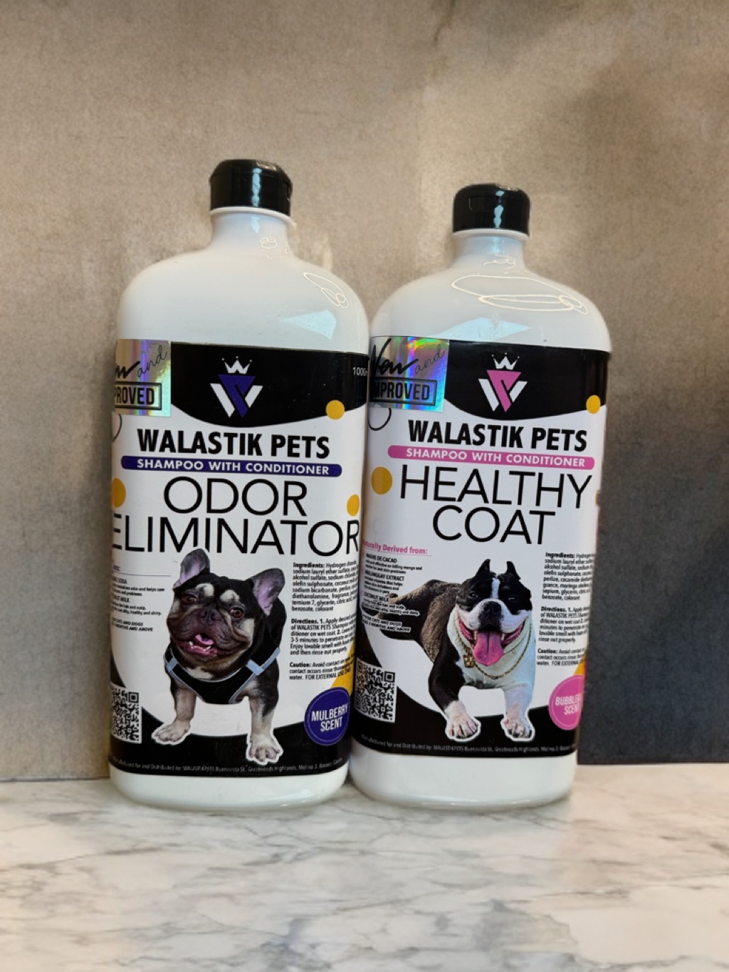 WALASTIK PETS Shampoo with Conditioner 1000ML + TickXpert | Shopee ...