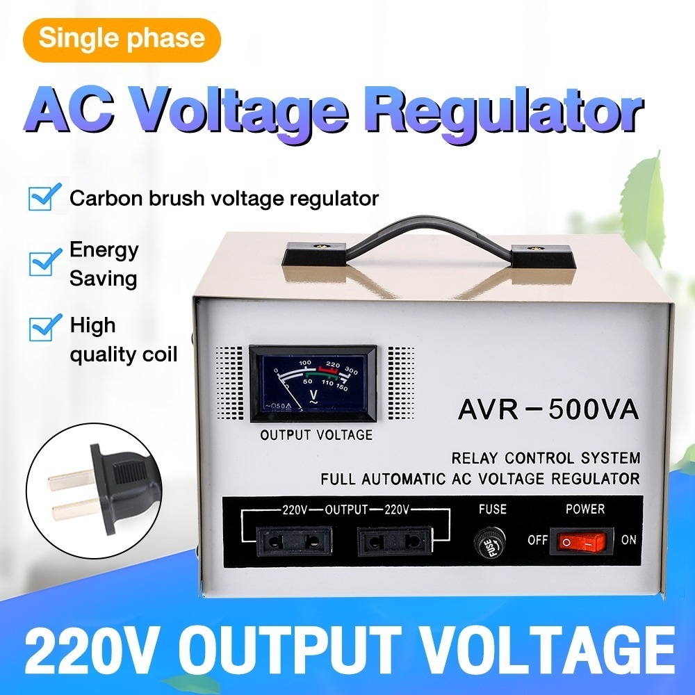 AVR Automatic Voltage Regulator 500/1500W SVR-1500VA Servo Type AVR ...