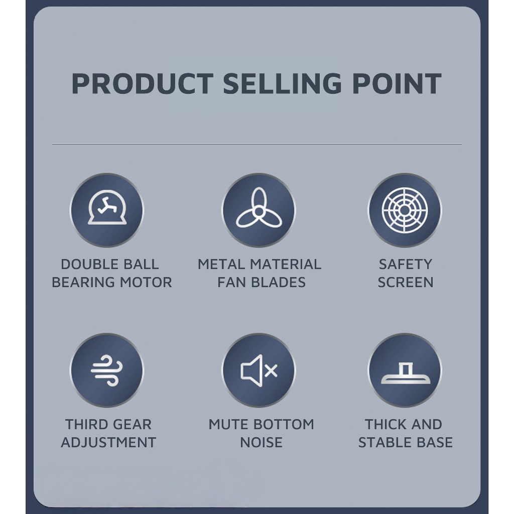Industrial Heavy Duty Electric Fan 30 Inch 3 Speed Stand Floor Wall Fan ...