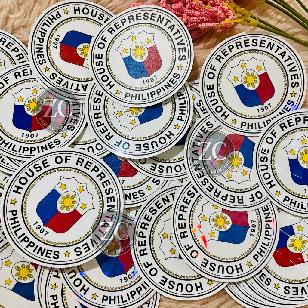 House.Rep Sticker Waterproof Decals Sticker | Shopee Philippines