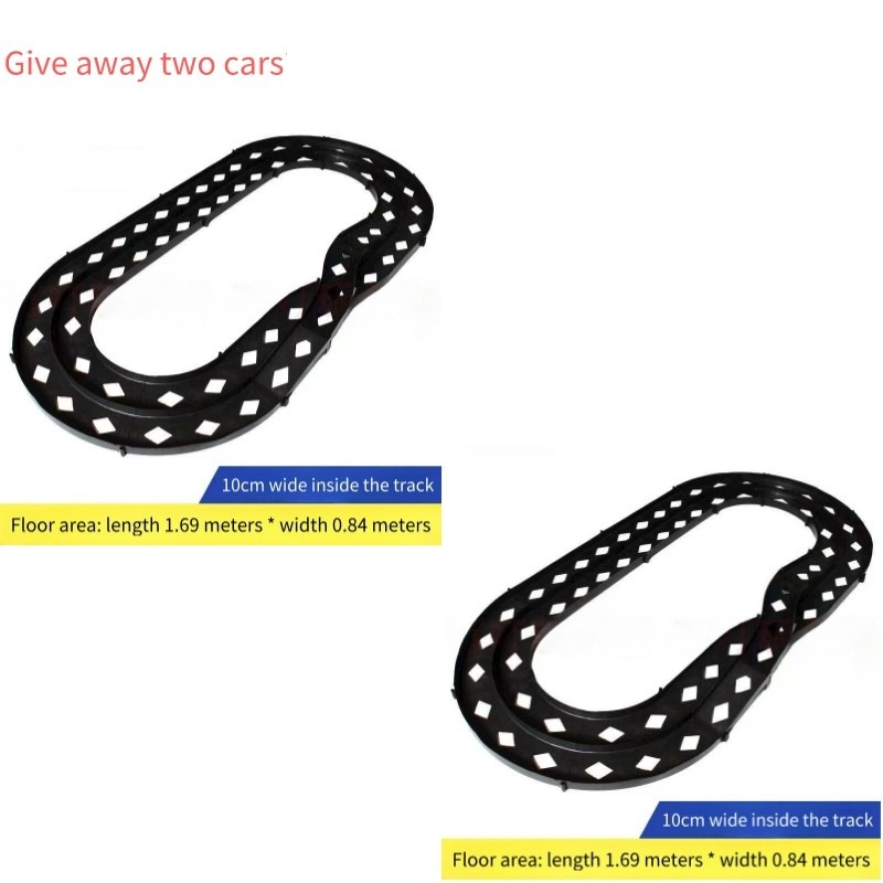 Tamiya Mini 4WD Race Track Double/Three Track Children's Toy Car Track ...