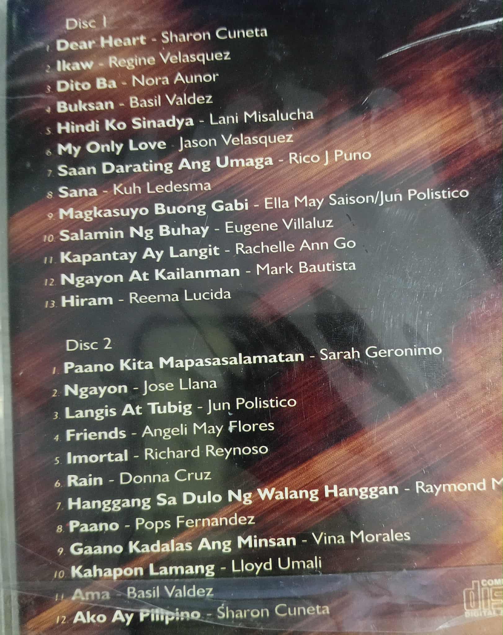 OPM COMPOSER WORKS CD ORIGINAL ARTIST GEORGE CANSECO WIILY CRUZ VEHNEE ...