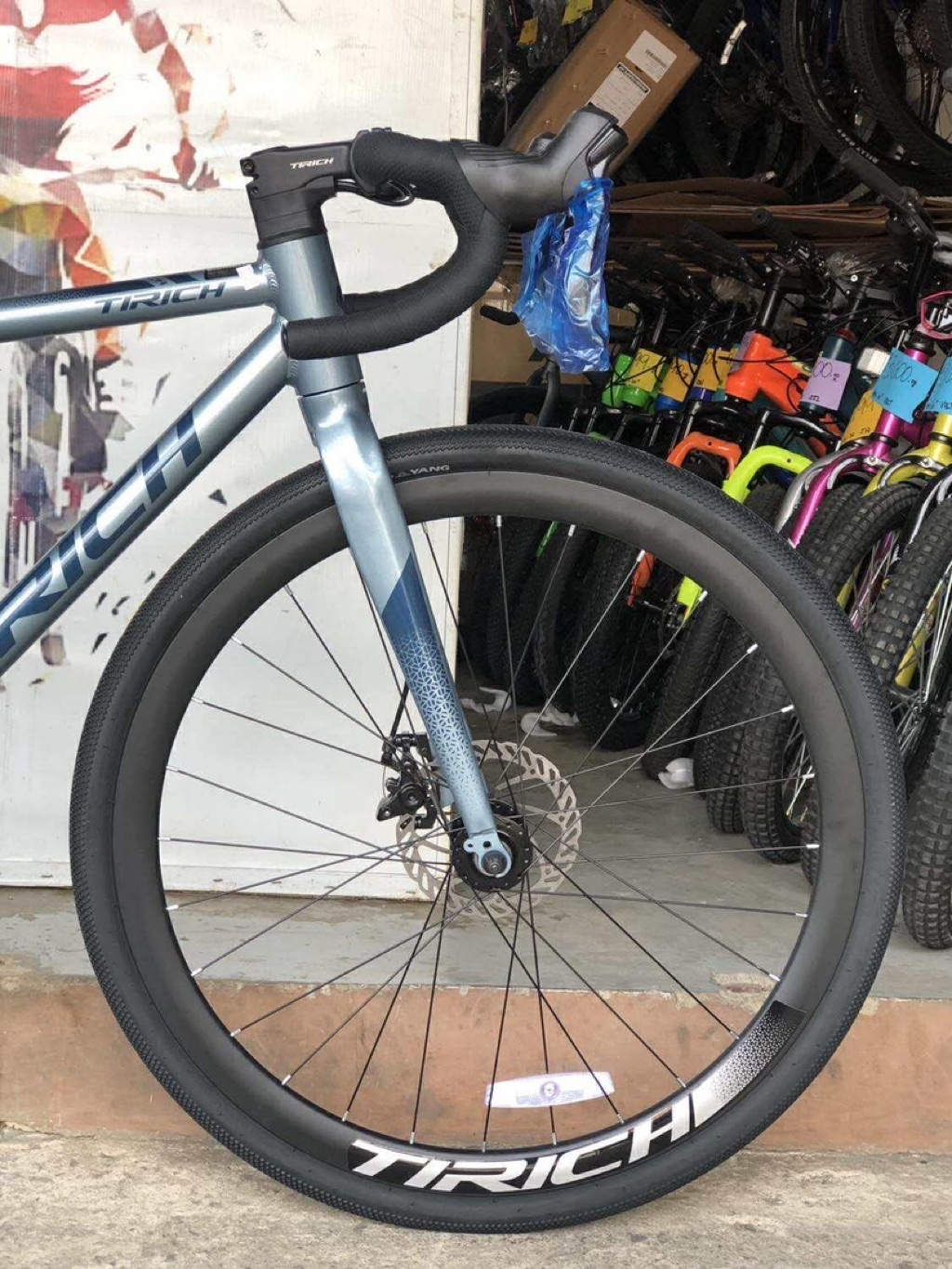 Tirich GT40 Gravel Bikes 2x9Speed Sti Alloy Frame With Freebies ...