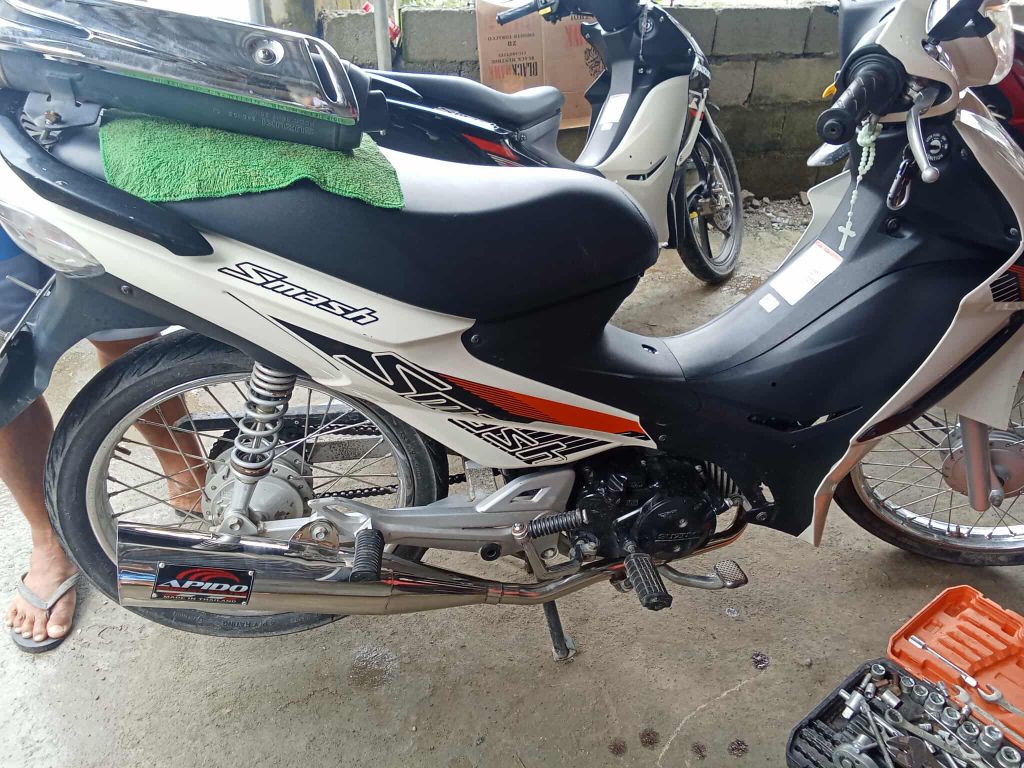 SUZUKI SMASH 115 CHICKEN PIPE With TATAK APIDO | Shopee Philippines