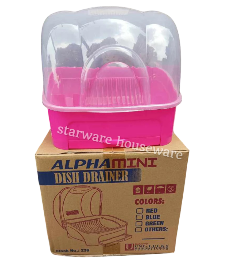 Alpha Mini Dish Drainer Rack With Utensils Organizer Holder #236 ...
