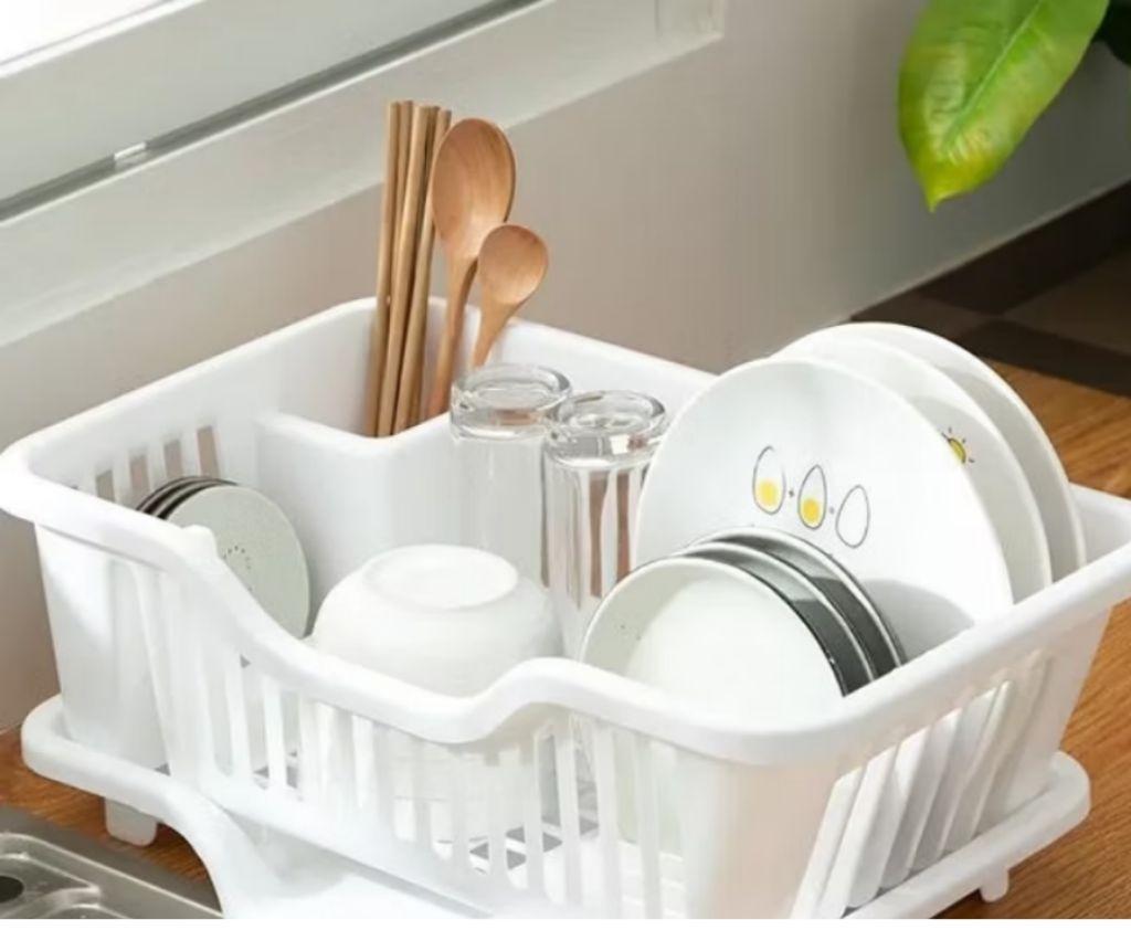 Uniglobal Draining Dish Rack Kitchen Organizer #830 | Shopee Philippines