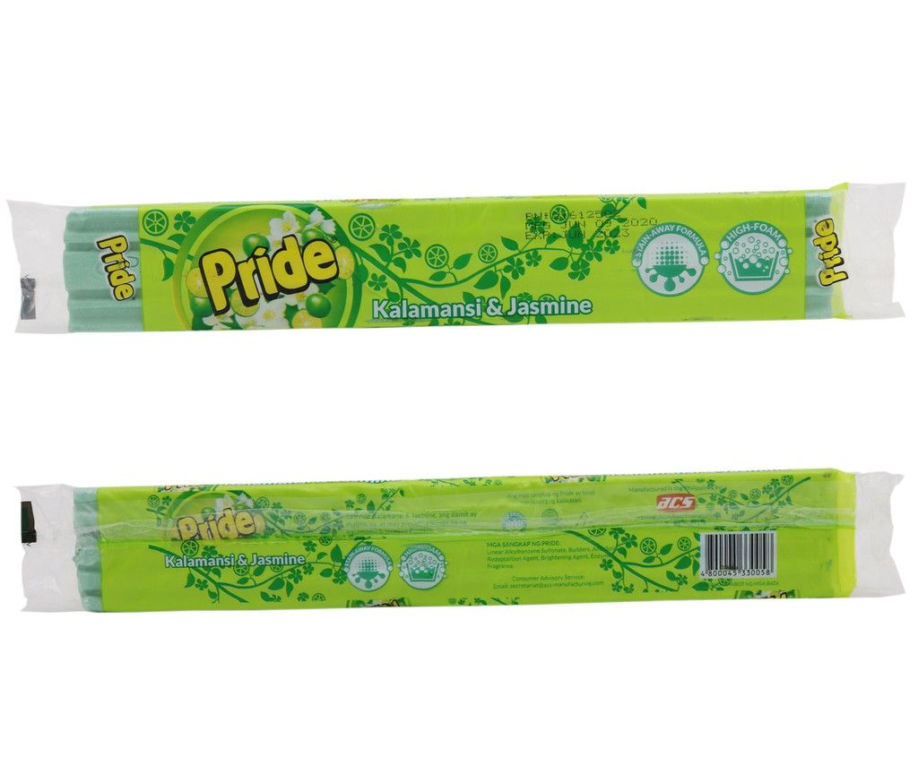 Pride Laundry Detergent Bar Kalamansi & Jasmine 400G x 3 Bars | Shopee ...