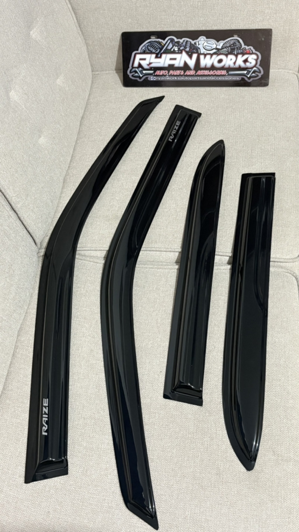 Rain Visor for Toyota Raize 2022-2025 Door Visor Rain Guard Window ...