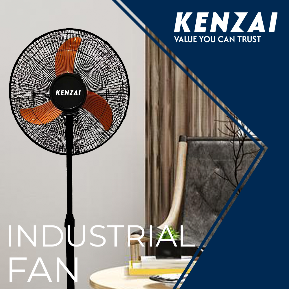[NEW] KENZAI 16" Stand Fan - Heavy Duty Round Base 3 Speed Control Electric Fan | Shopee Philippines