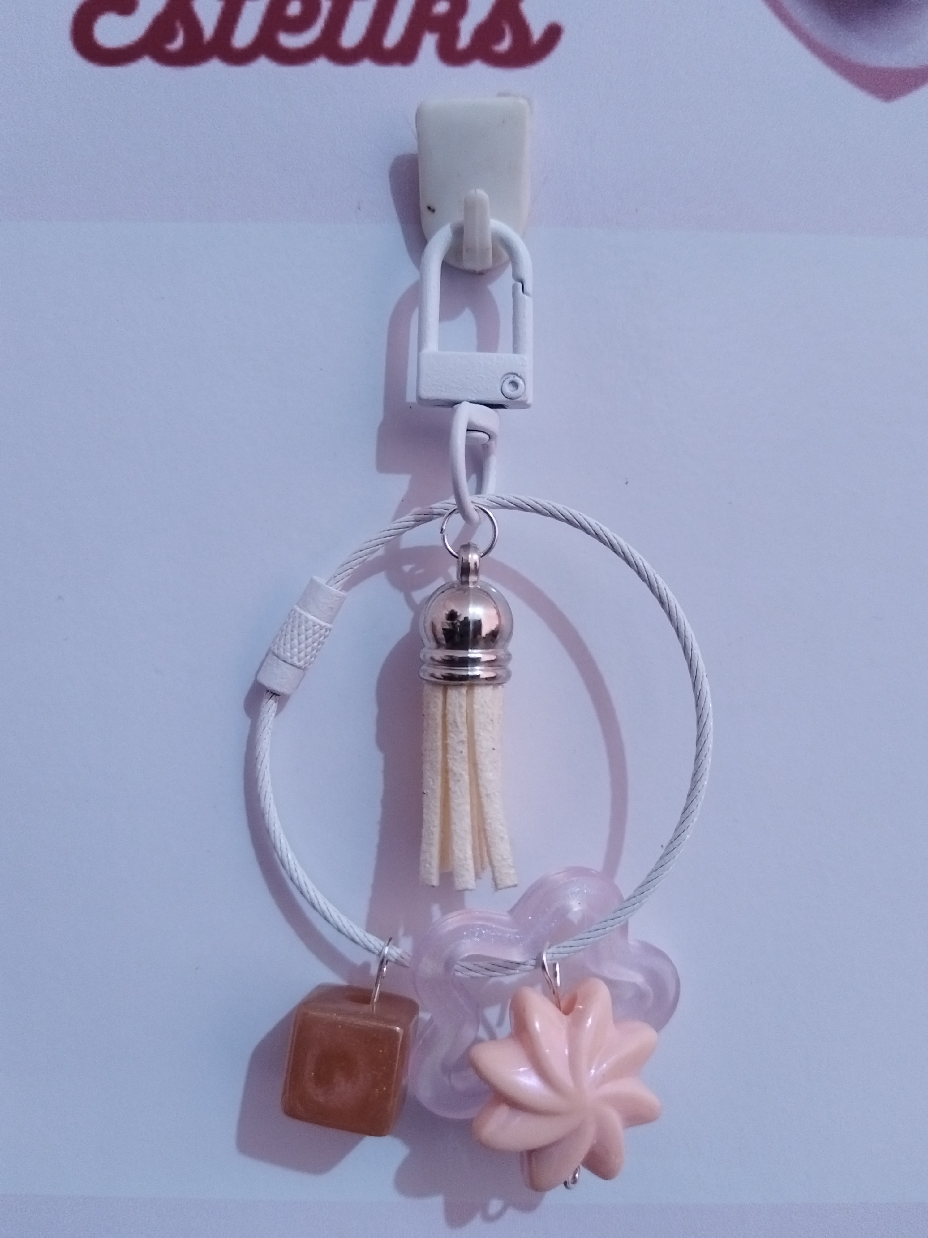 Cutesy round hoop bag charms keychains lanyard | Shopee Philippines