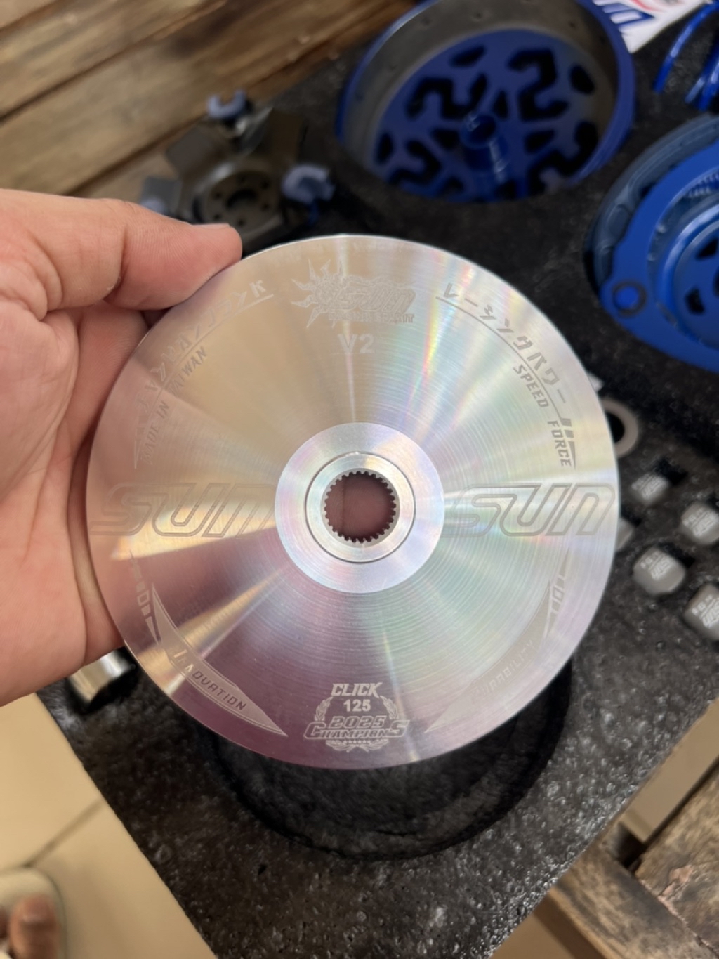 SUN RACING CVT KIT SET VERSION 2 FOR NMAX/AEROX,MIOi125,GEAR,CLICK150 ...