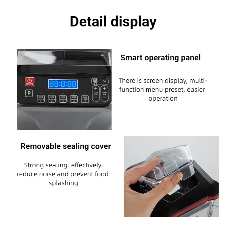 AMAX T8 blender for shake heavy duty blender Commercial Blender Fruit ...