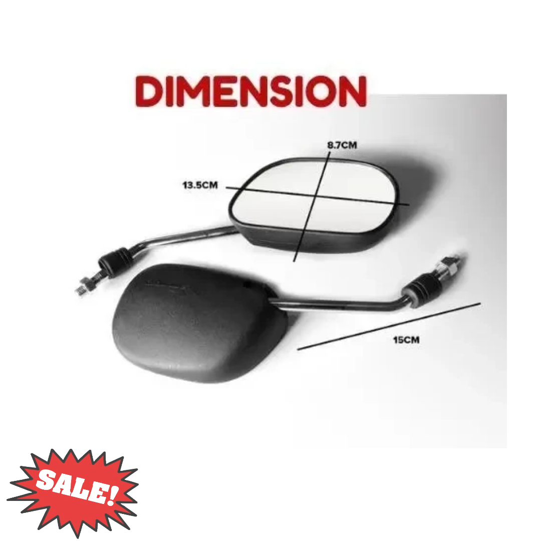 SYM Fancy 125 - SIDE MIRROR CHROME STEM | LONG STEM STOCK TYPE |HIGH ...