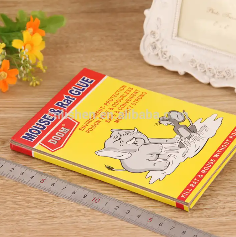 Strong Sticky Rat Mouse Glue Trap and board in Pest Control Household ...