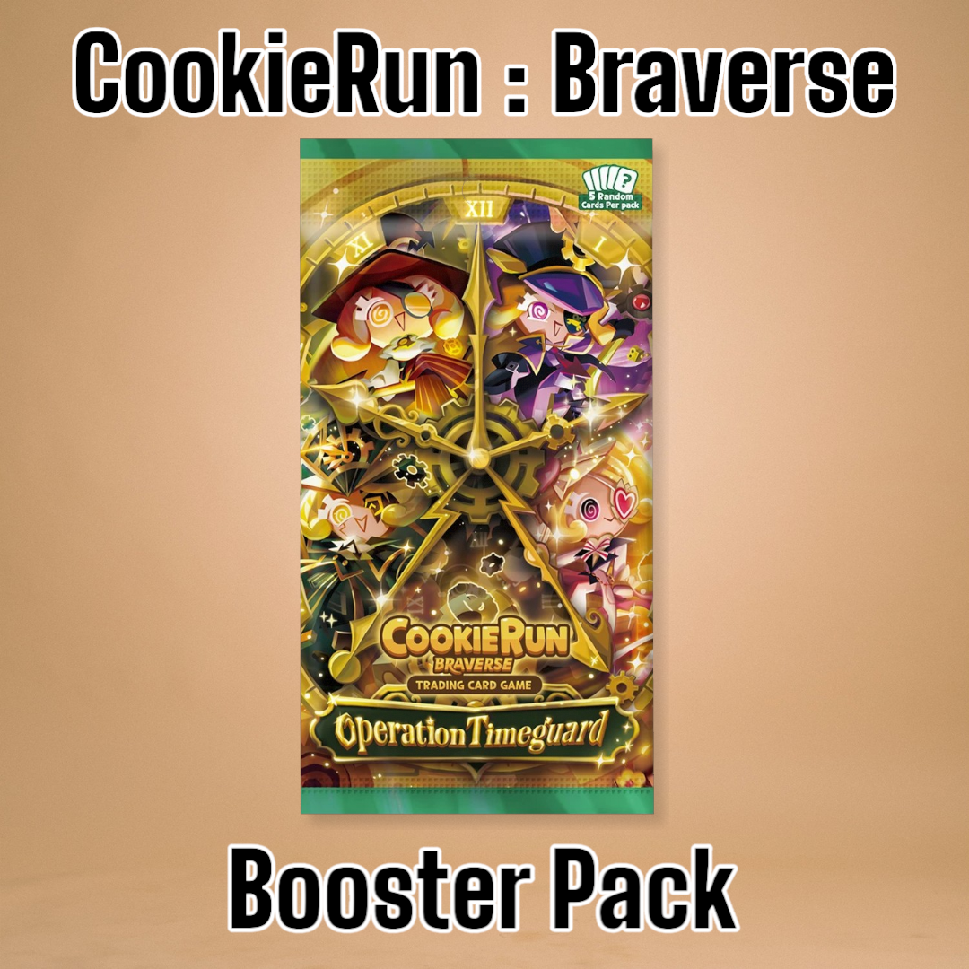 CookieRun : Braverse Card Game Operation Timeguard Booster Pack BS5 ...