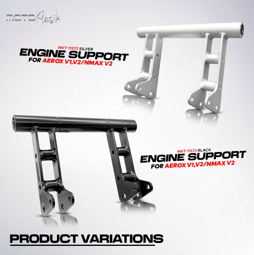 MOKOTO NMAX V2 AEROX V1 V2 ENGINE SUPPORT MKT-11573 MOUNTING SUPPORT ...