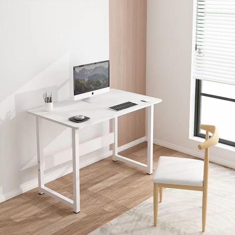 solid wood study home office table High quality modern desk solid ...
