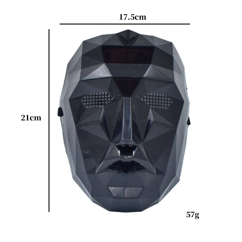 Golden Treasure Panther Mask Black Boss Mask Full-Face Movie Game ...