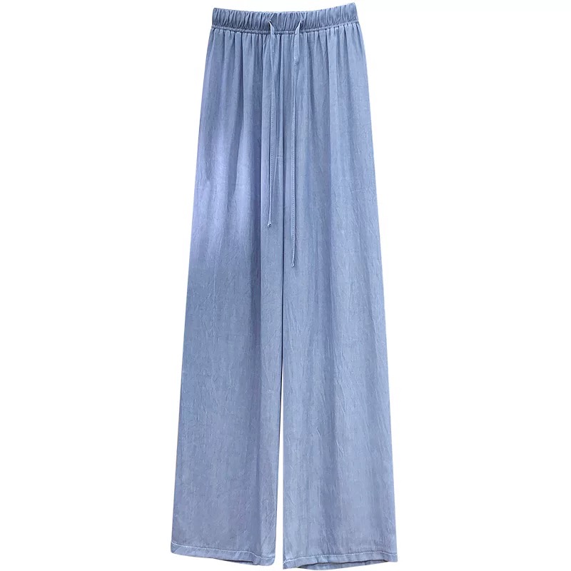Ladies soft Denim Square Pants cullotes(25-32) Loose Wide Leg Pants ...