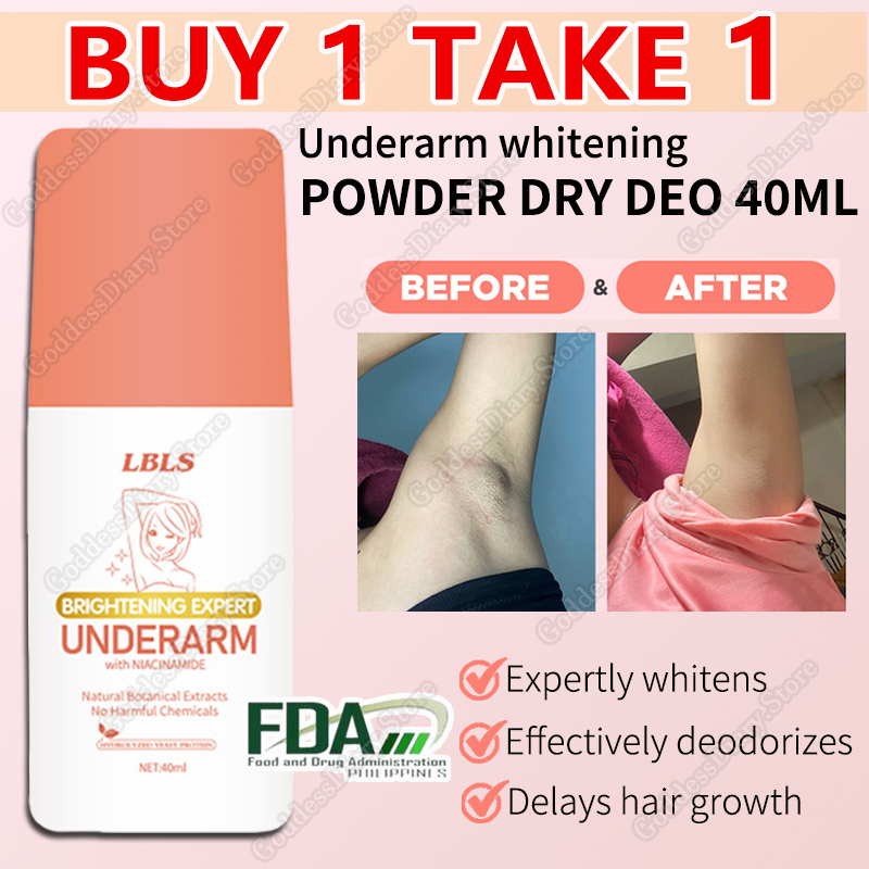 (BUY 1 TAKE 1) Japan Intensive Whitening Underarm Powder Dry Deodorant ...