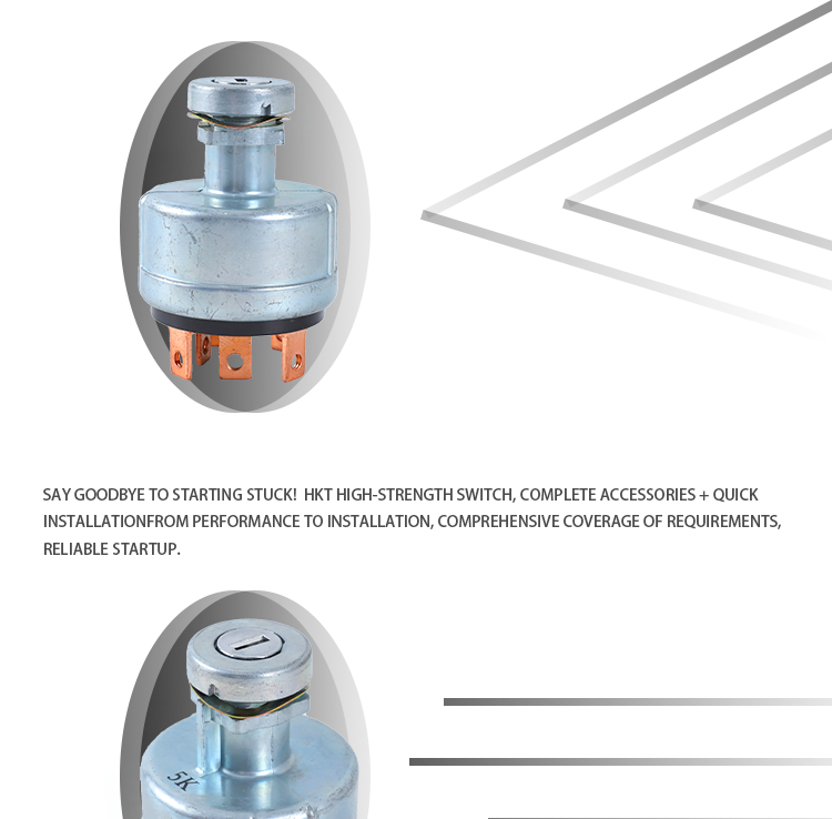 HKT Ignition Starter Switch For Jeep / Isuzu SI-05 Heavy Duty Diesel ...