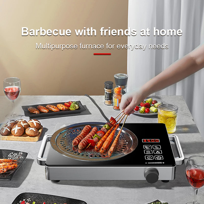 Induction Cooker Inverter Multifunctional 3500W High Power Infrared ...