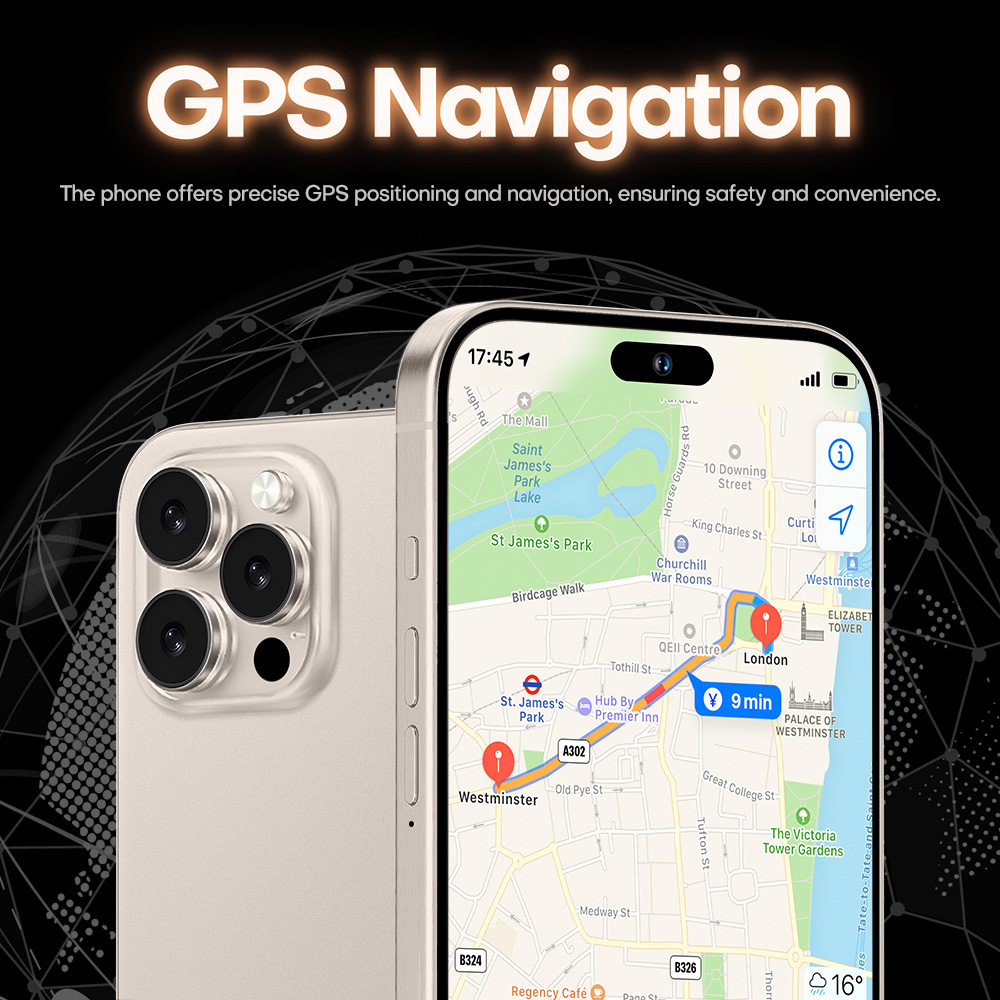 i16 Pro Phone Original Smartphone 16GB+512GB genuine Android 12 ...