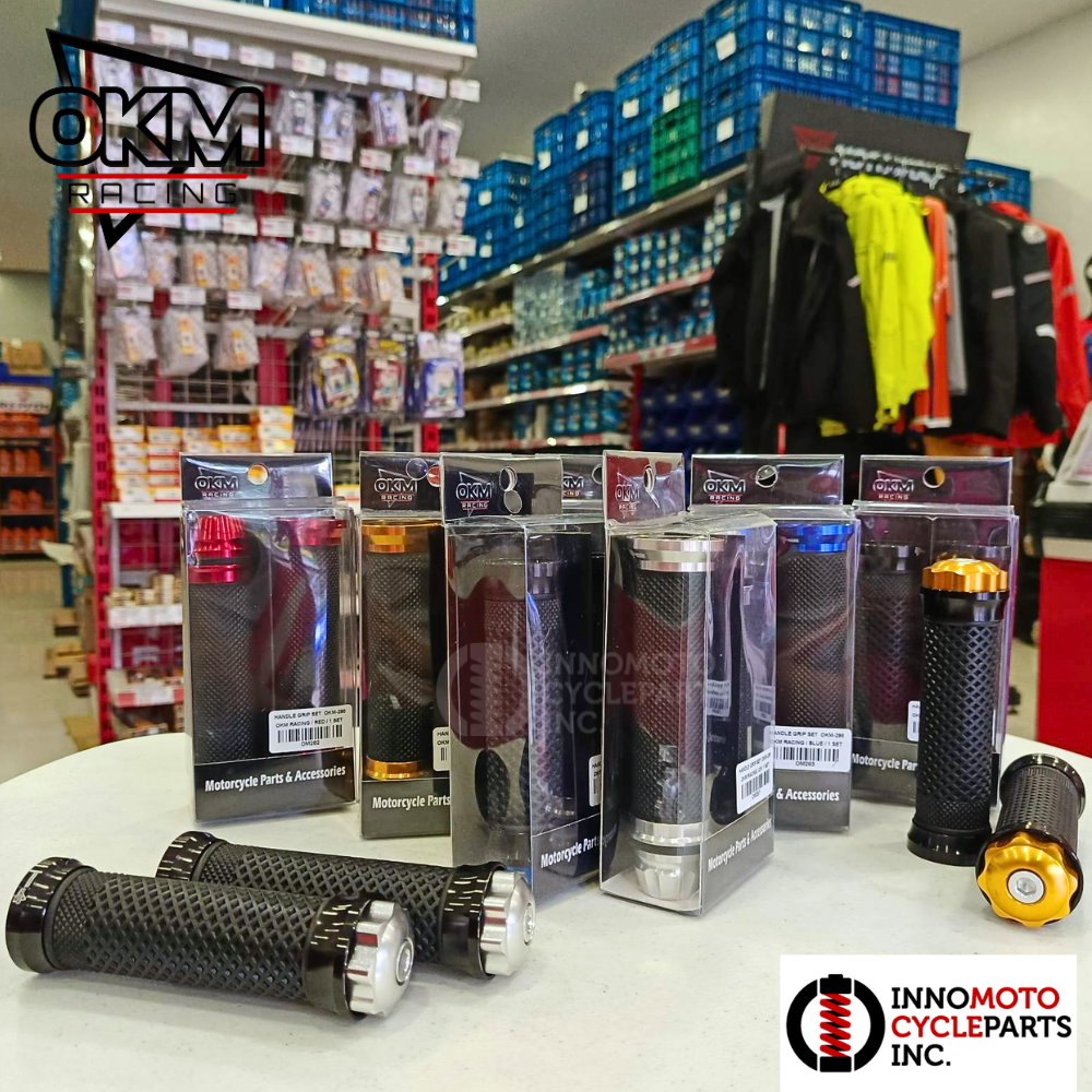 OKM Racing Handle Grip (SET) 298 / 275A - Innomoto | Shopee Philippines