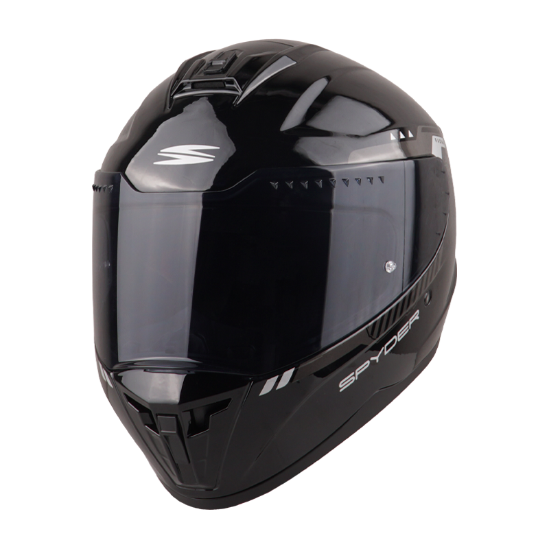 【EAGLE SPEED】SPYDER FULL FACE HELMET RADAR GLOSS BLACK SINGLE VISOR ...