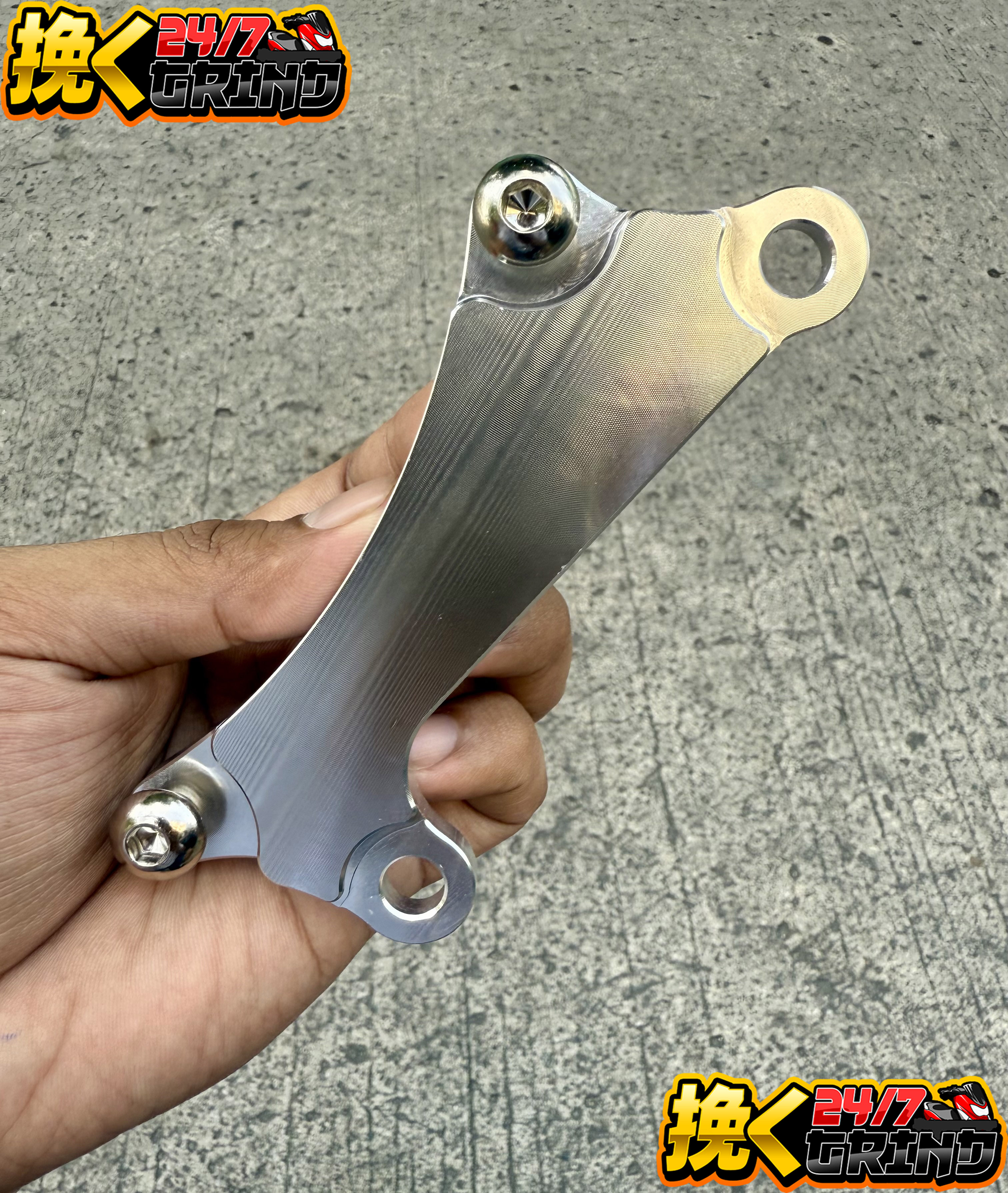 KING DRAG 260MM BRACKET STOCK For Mio Sporty / Mio i 125 / Nmax / Aerox ...