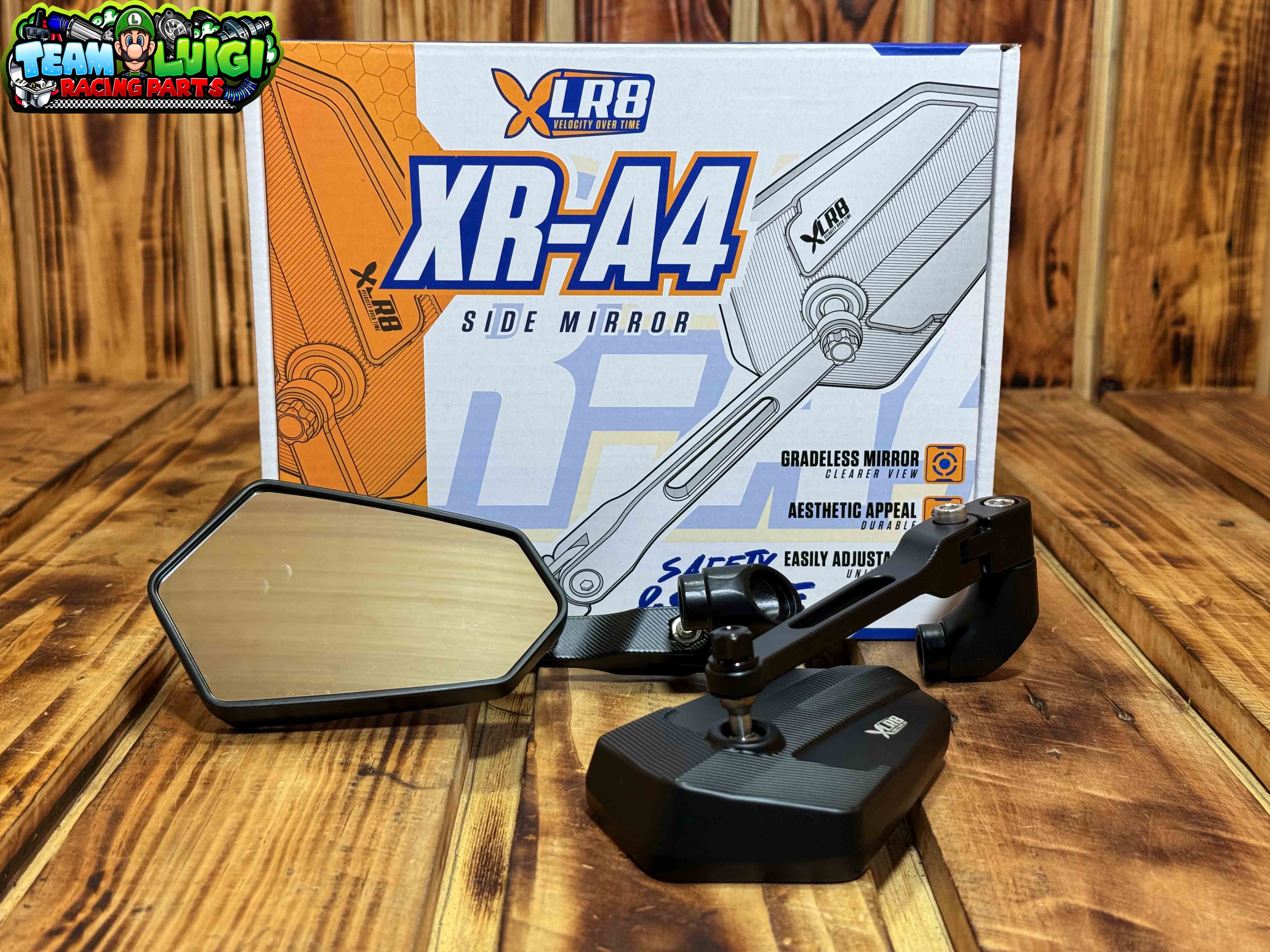 BOM X SIDE MIRROR (XLR8) XR-A1, XR-A2, XR-A3, XR-A4, XR-A4, XR-A5 UNIVERSAL MADE IN THAILAND ...