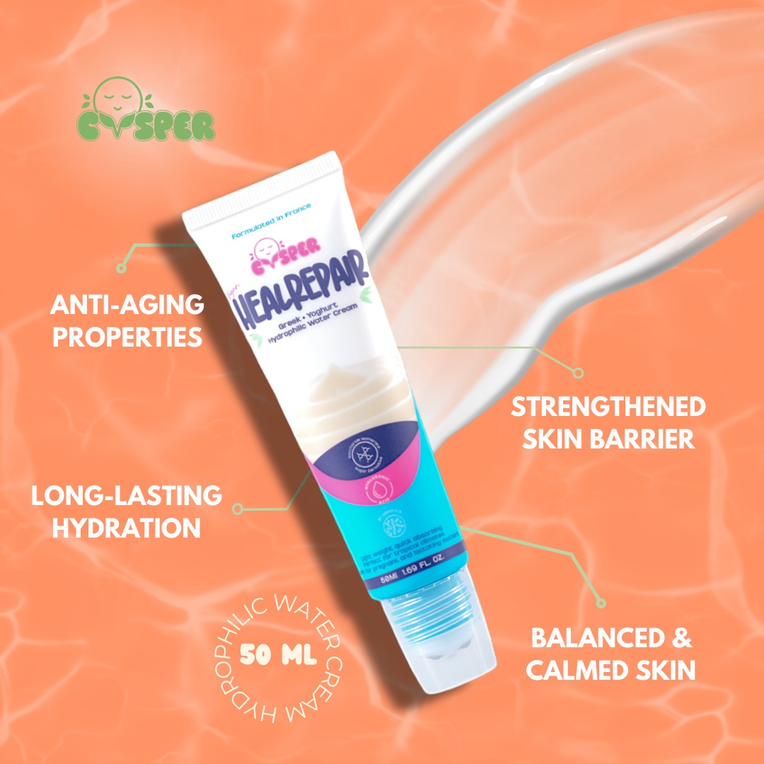 CVSPER HealRepair Greek Yoghurt HYDROPHILIC Water Cream 50ml | CASPER ...