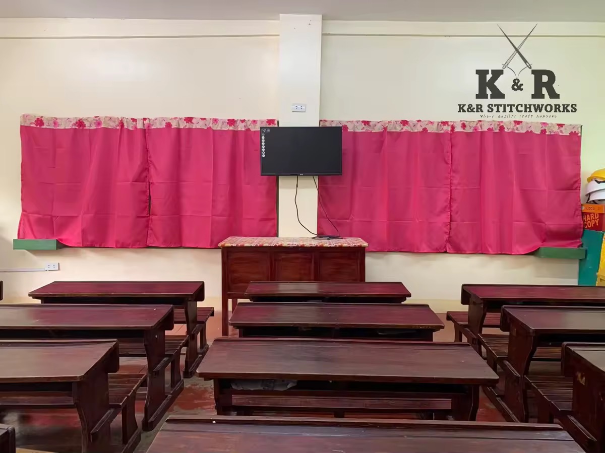 NEW DESIGNS!! School DepEd Blackboard & Window Curtains – Available in ...