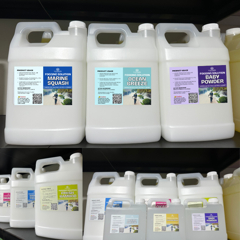 FRESH BAMBOO Scent Fogging Disinfectants Solution -Suitable for Fogging ...