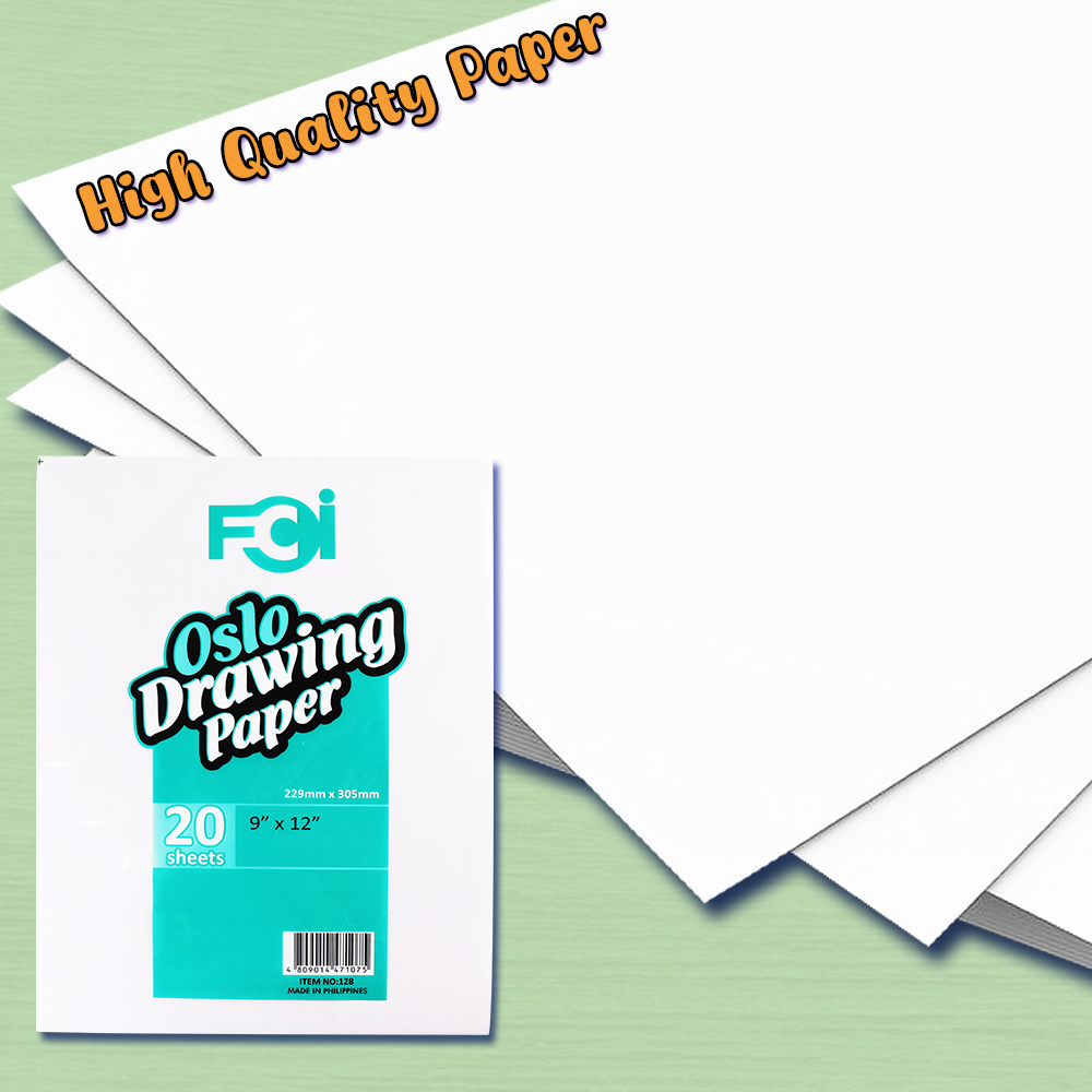 FCI Oslo Paper 9x12 10/20 sheets per pack School and office paper sold ...