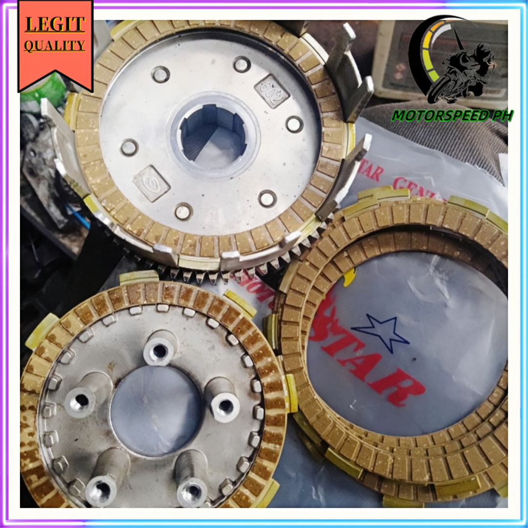 Motorstar Clutch Lining Set 6PCS XPLORER200S/X/2/GPR250/RUSI SIGMA ...